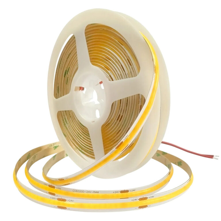 24V 12V 5V 8mm COB LED Dotless Tape Light - FlexTAPE