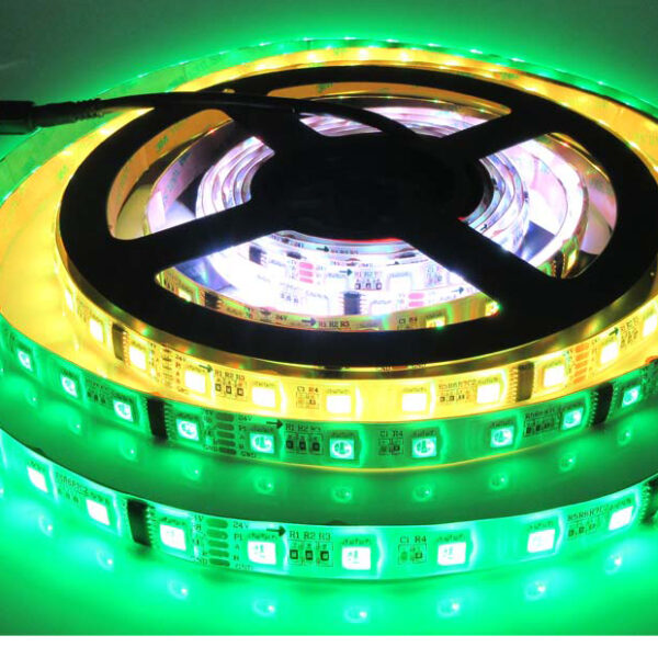 24V Addressable 60 LED RGB DMX LED Tape - FlexTAPE